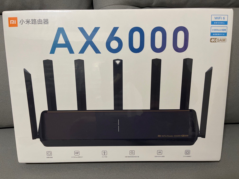 XIAOMI AX6000 Router WiFi6, Computers & Tech, Parts & Accessories ...