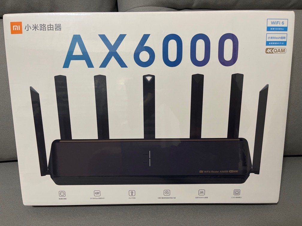 XIAOMI AX6000 Router WiFi6, Computers & Tech, Parts & Accessories ...