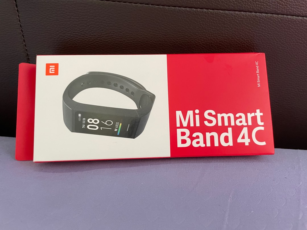 Xiaomi Mi Smart Band 4C (Black) Global version, Mobile Phones & Gadgets ...