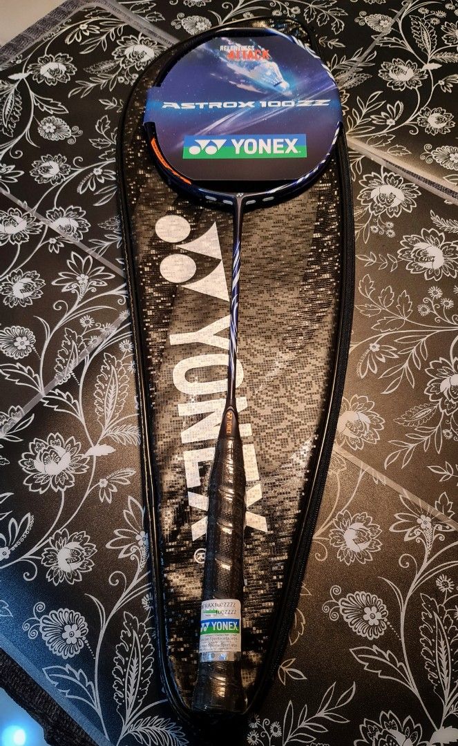 Yonex Astrox 100ZZ Blue (Brand New), Sports Equipment, Sports & Games ...
