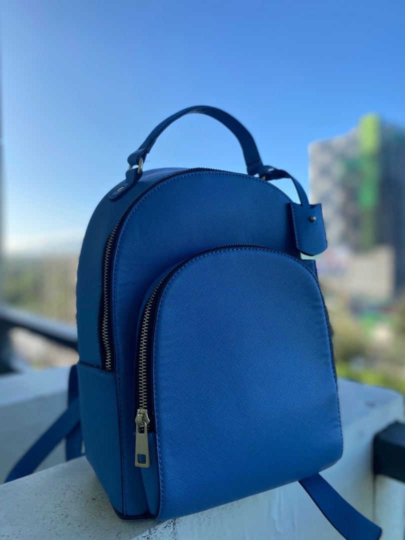 Zara Leather Backpack on Carousell