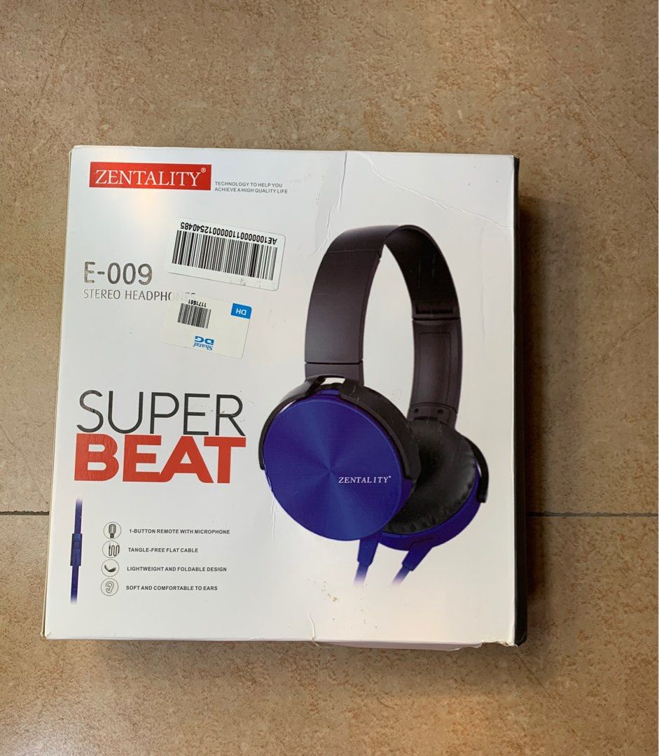 Zentality E-009 Stereo Headphones on Carousell