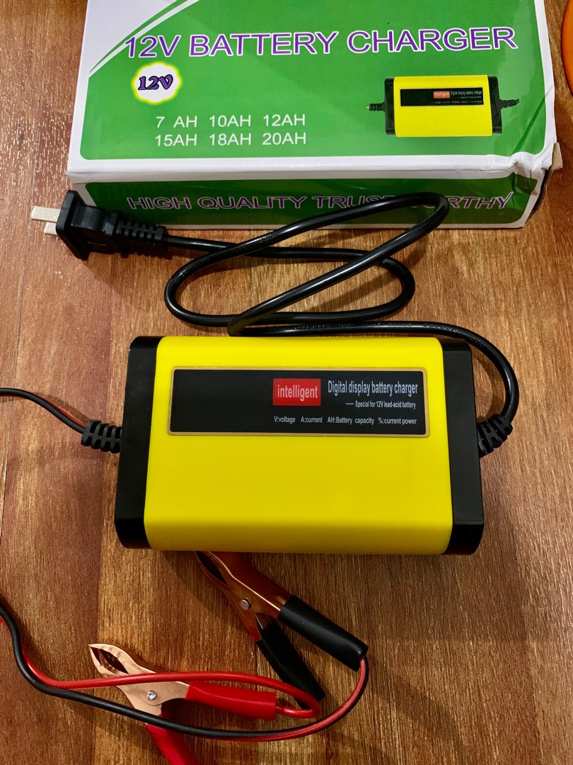 12V battery charger Car and Motorcycle on Carousell