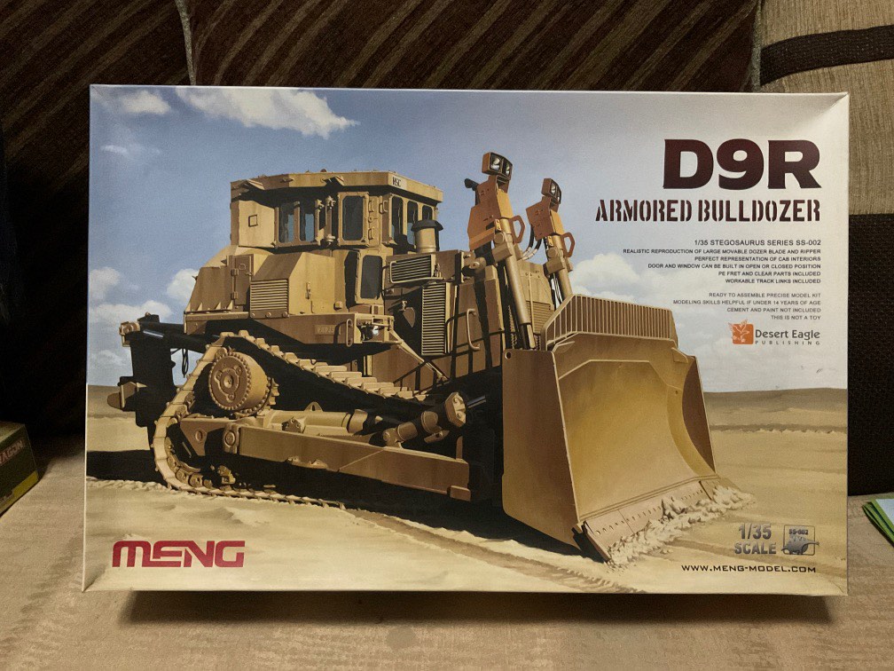 1/35 MENG D9R BULLDOZER, Hobbies & Toys, Toys & Games on Carousell