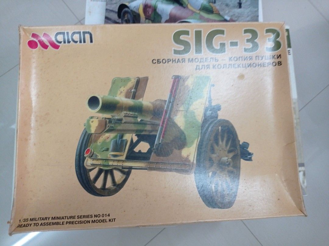 1/35 tank armour gun not tamiya, Hobbies & Toys, Toys & Games on Carousell