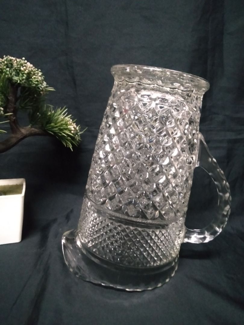 1960's Wexford by Anchor Hocking USA Pitcher, Furniture & Home Living ...