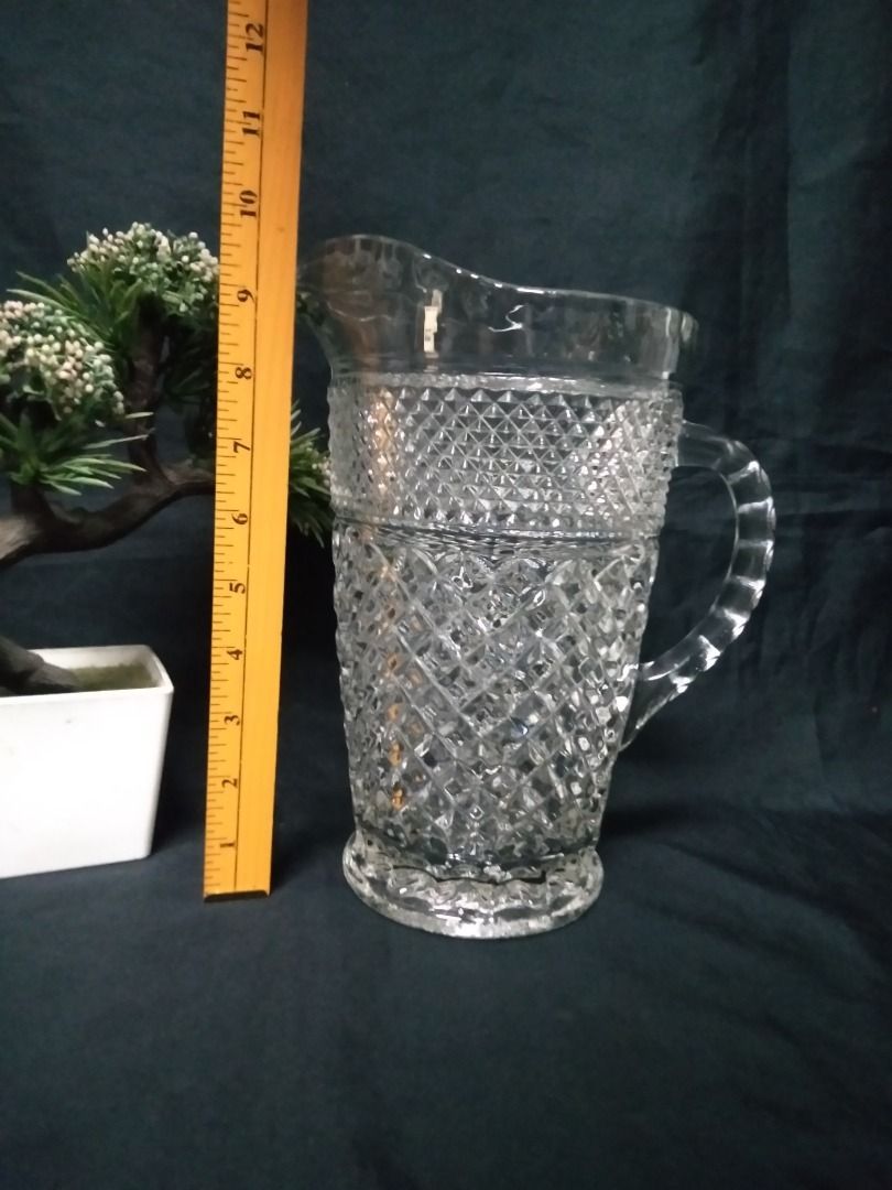 1960's Wexford by Anchor Hocking USA Pitcher, Furniture & Home Living ...