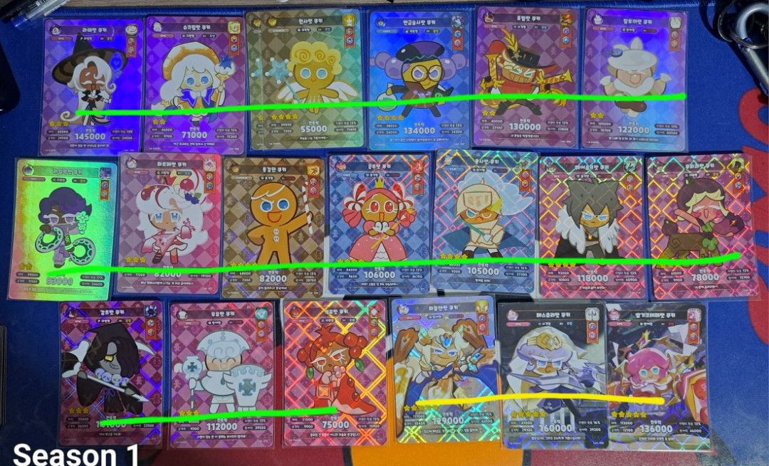 [1st Edition] Cookie Run Kingdom 1st Edition Special Cards, Hobbies ...