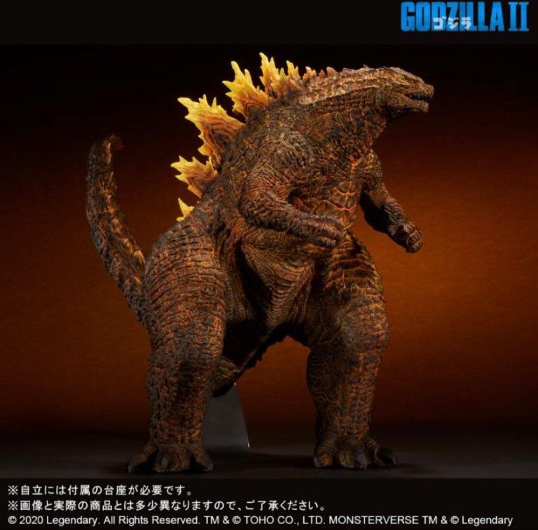 2019 xplus GIG Godzilla burning, 興趣及遊戲, 玩具 & 遊戲類 - Carousell
