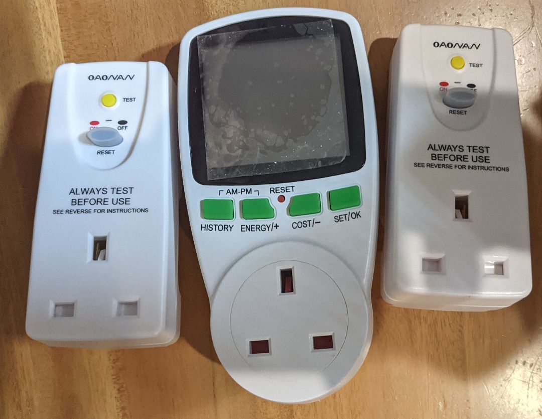 220V UK Plug 13A GFCI Leakage Protection RCD Device, 220V Portable Plug ...