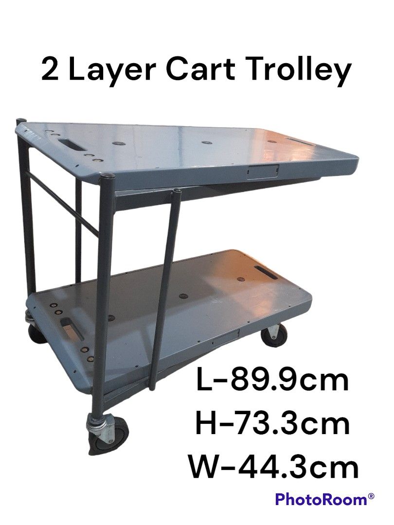 2 Layer Cart Trolly on Carousell