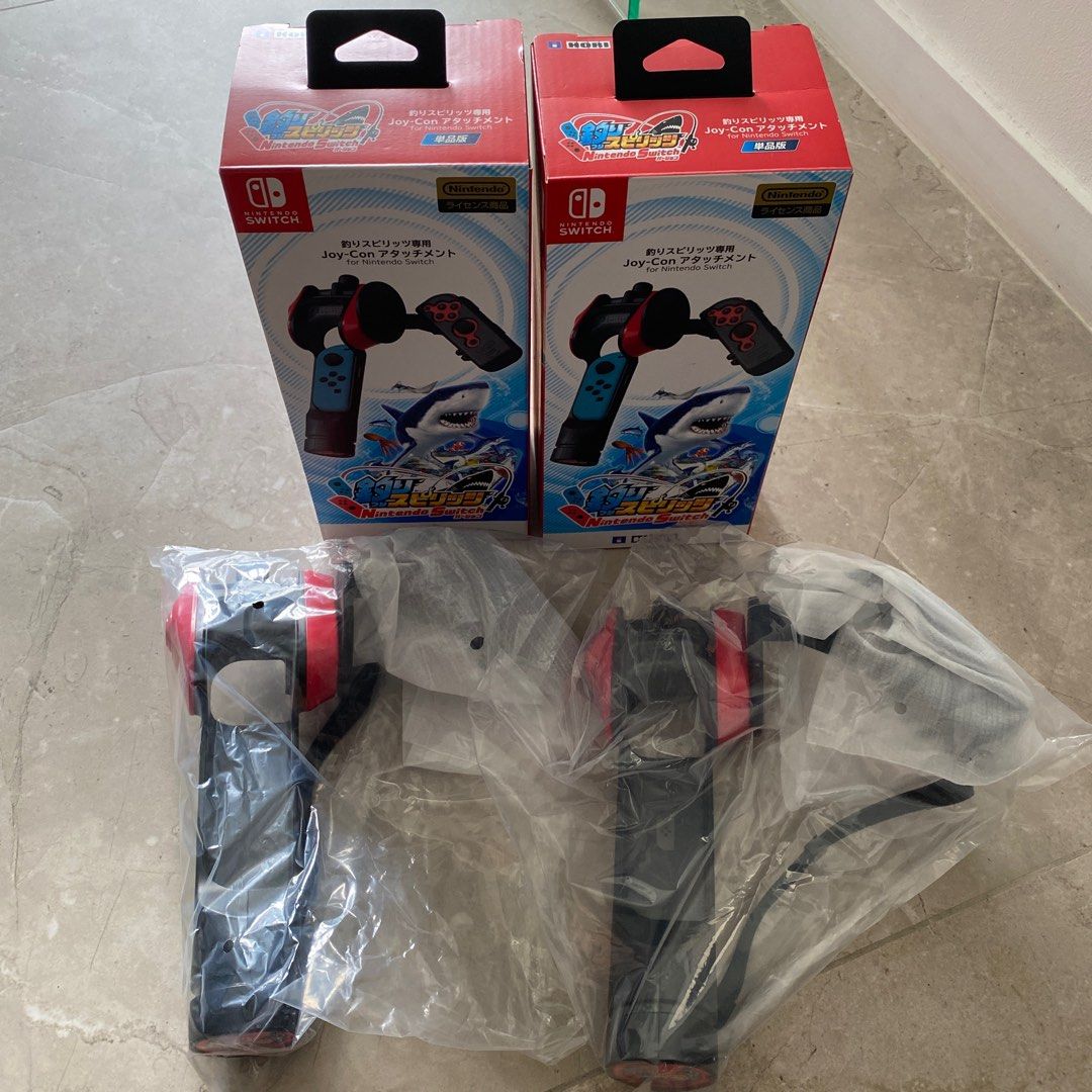 2 x Original Nintendo switch Hori Ace angler controller adapter, Video ...