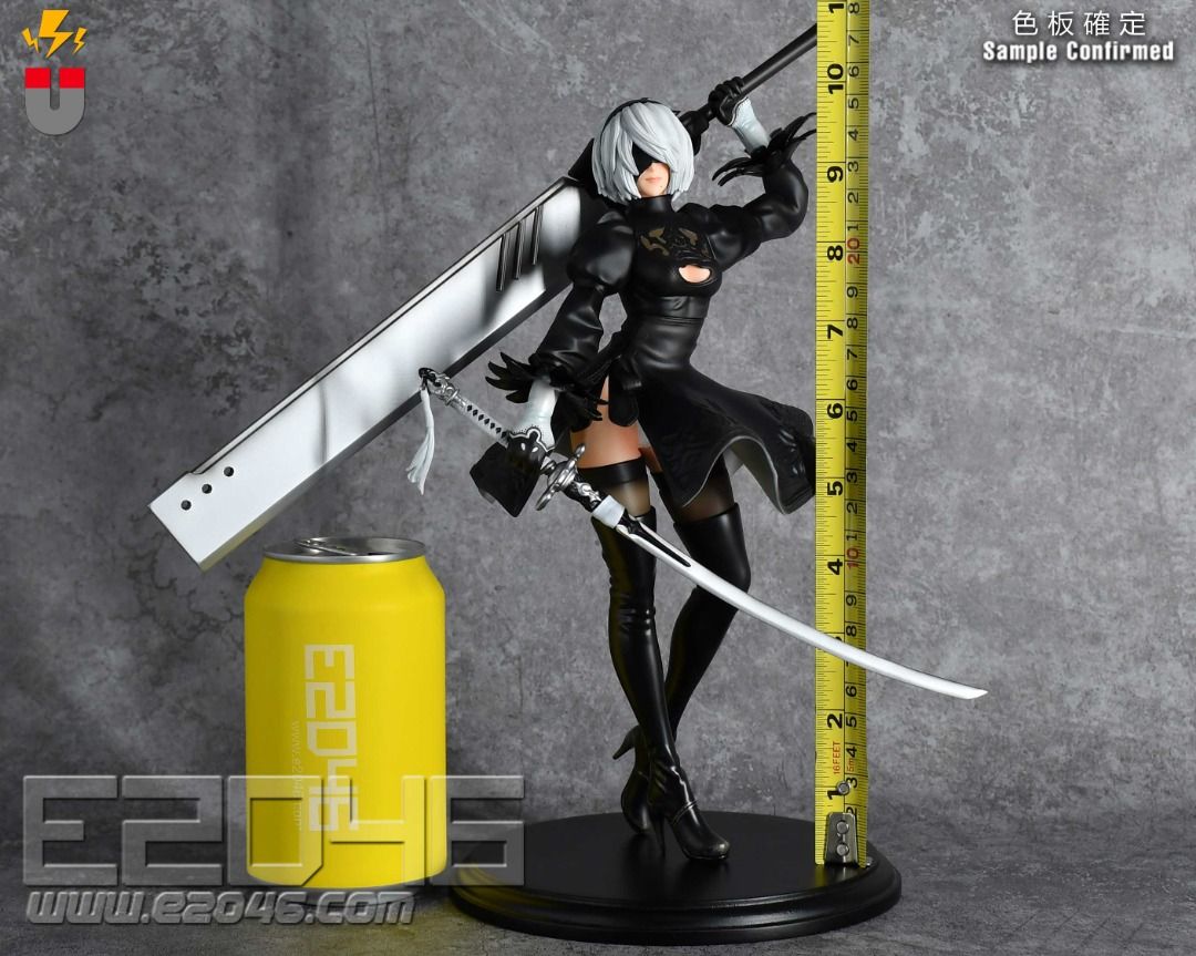 2B Nier Automata painted e2046 version, 興趣及遊戲, 玩具 & 遊戲類 - Carousell