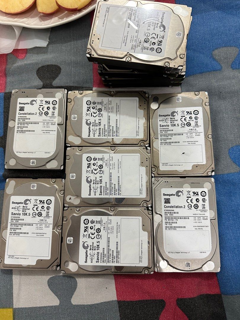 300 gb sas server disk x 14 pieces avail pulled from Cisco server can ...