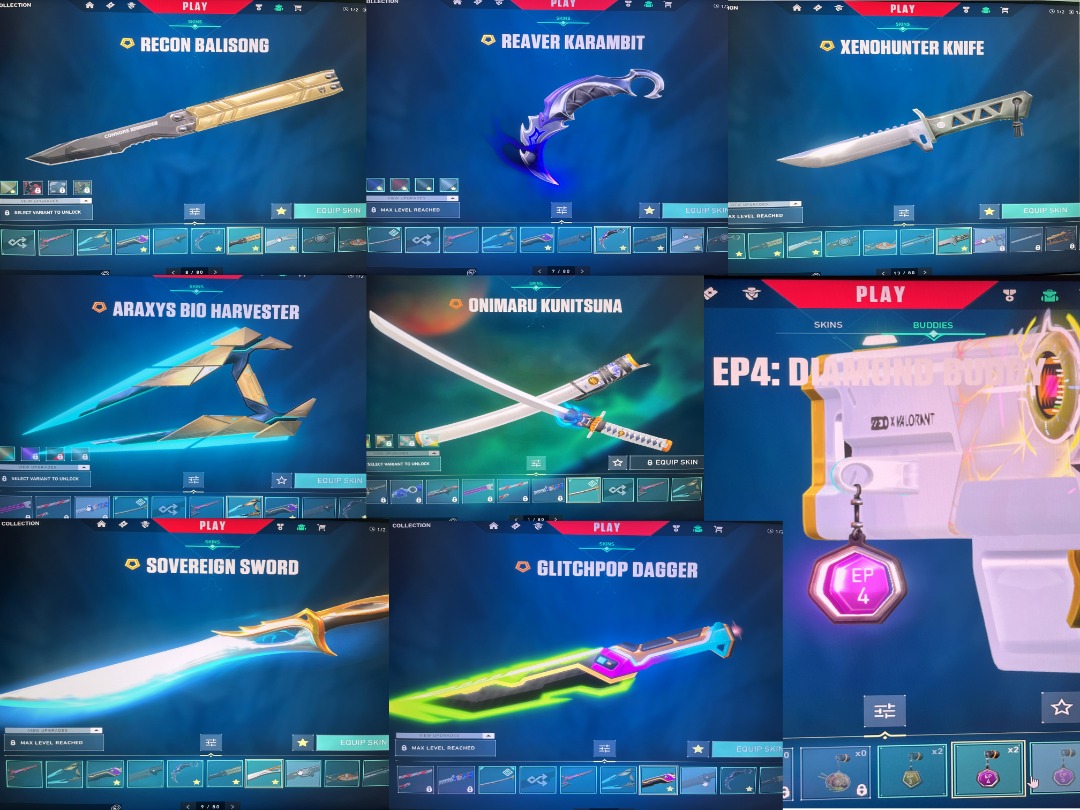 ‼️35 Premium Skin‼️ Valorant Account *READ DESCRIPTION*, 電子遊戲, 遊戲機配件 ...