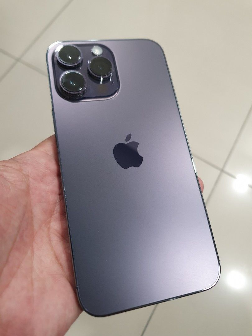 3 Month Old Apple iPhone 14 Pro Max 256GB Full Set Kotak Sebiji Macam ...