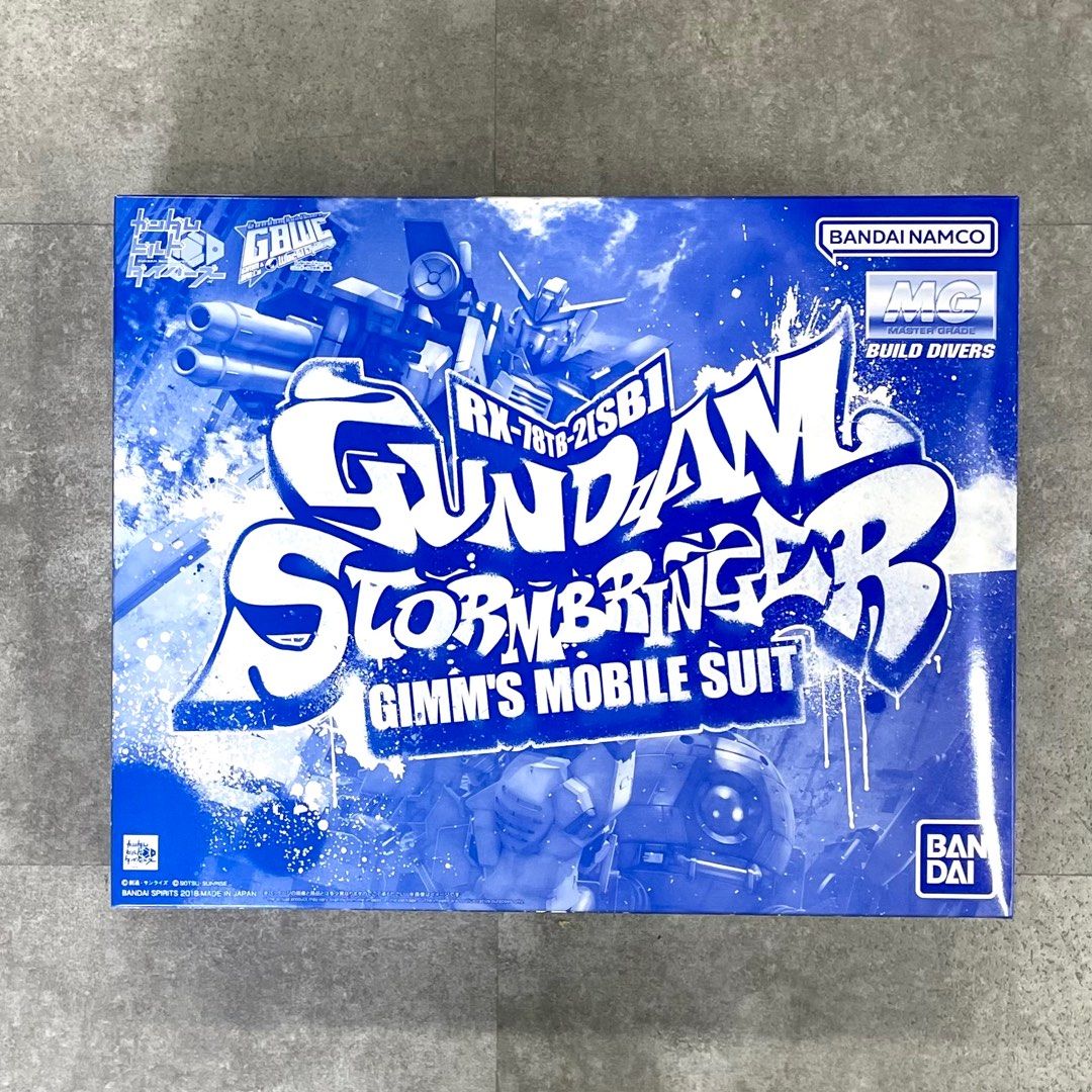 [ 魂限 ] 全新 MG 1/100 Gundam Stormbringer Build Fighter 高達 創戰記 現貨, 興趣及遊戲 ...