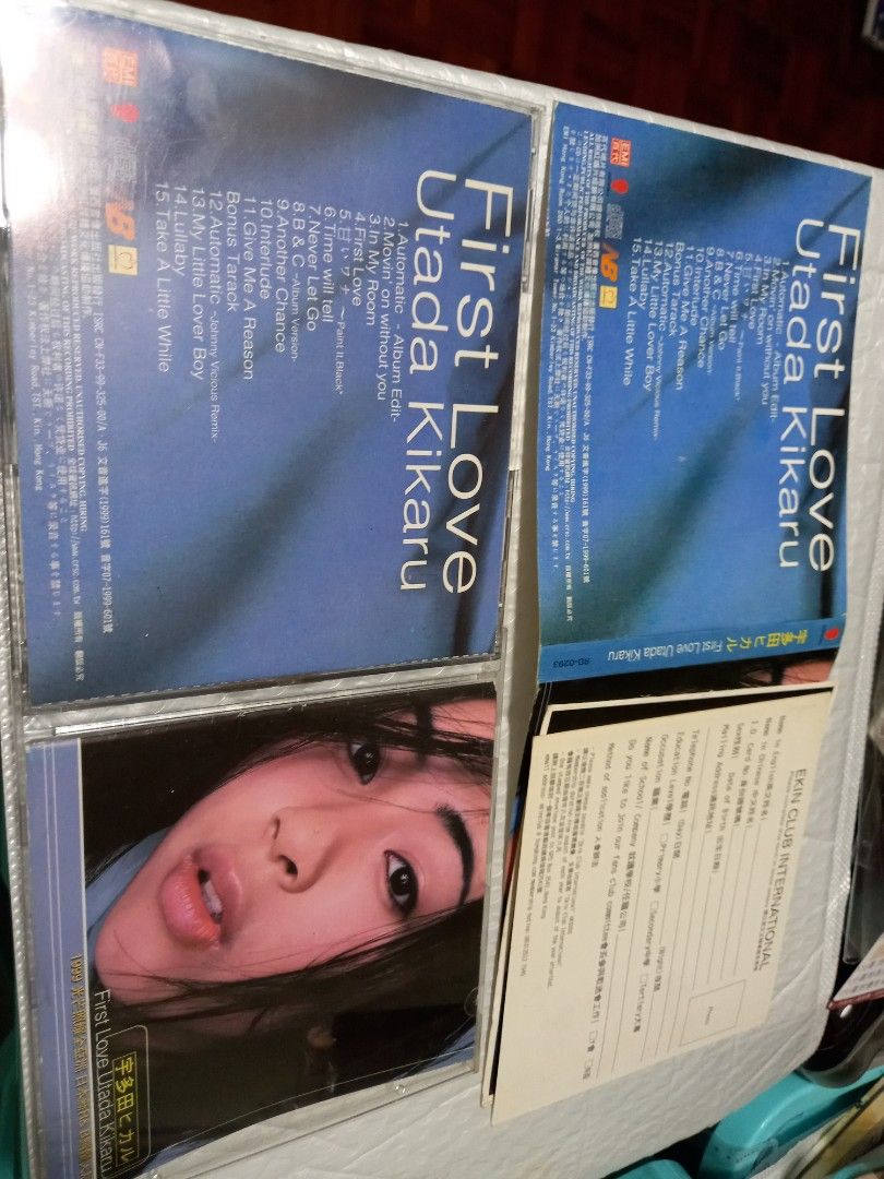 宇多田光 First Love 加洲紅版cd, 興趣及遊戲, 音樂、樂器 & 配件, 音樂與媒體 - CD 及 DVD - Carousell