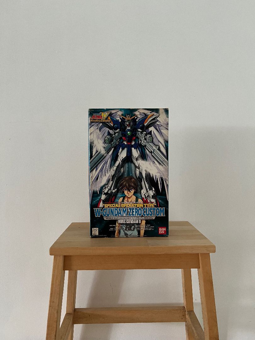 Gundam W Movie Wing Gundam Zero Custom Special Operation Type HG 1/100 ...