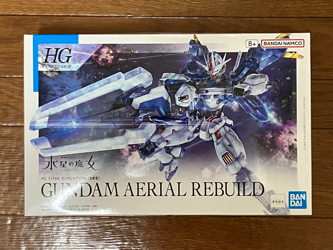 全新 HG 1/144 Gundam Aerial Rebuild 水星之魔女 風靈 高達 改修型 模型, 興趣及遊戲, 玩具 & 遊戲類 ...