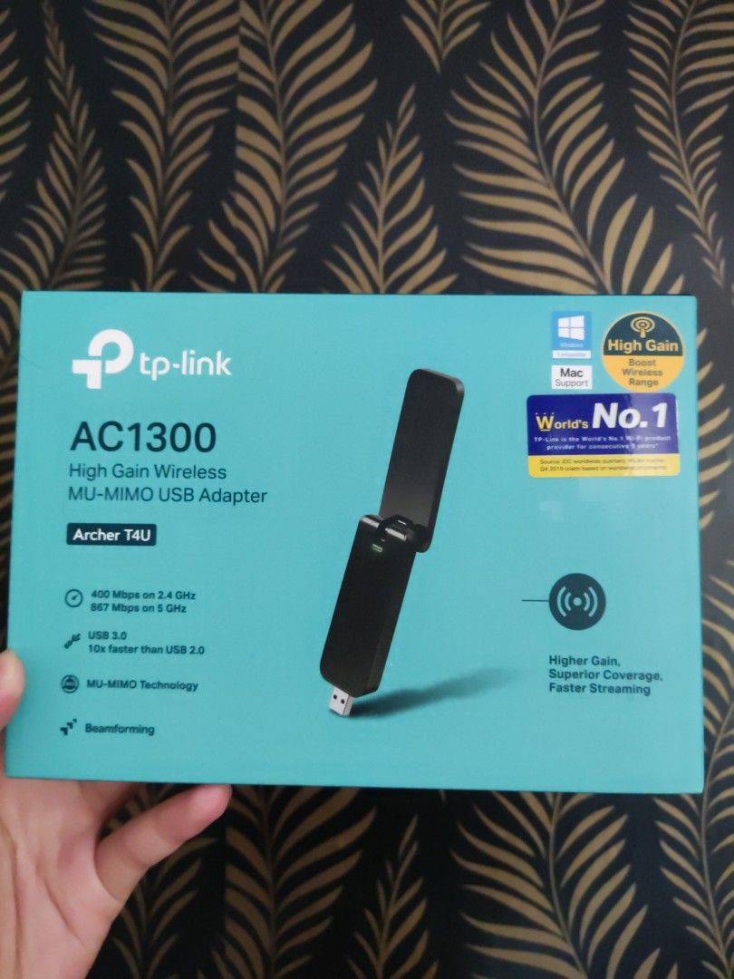 AC1300 MU-MIMO USB Adapter, Computers & Tech, Parts & Accessories ...