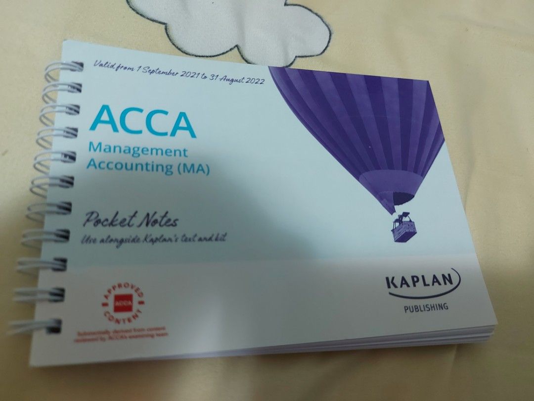 ACCA Managememt Accounting Pocket Notes, 興趣及遊戲, 書本 & 文具, 教科書 - Carousell