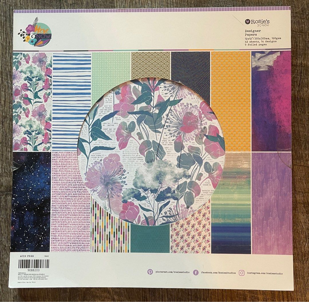 Acid free designer papers great for craft like scrapbooking. $10 per ...