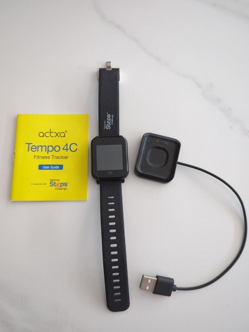 Actxa Tempo 4C fitness tracker, Mobile Phones & Gadgets, Wearables & Smart Watches on Carousell