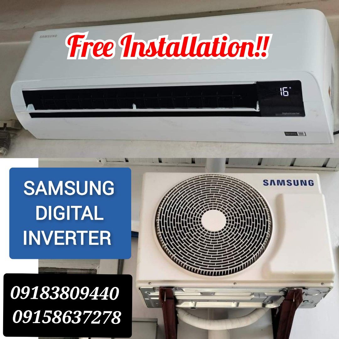Samsung Digital Inverter Split Type Aircon Tv And Home Appliances Air