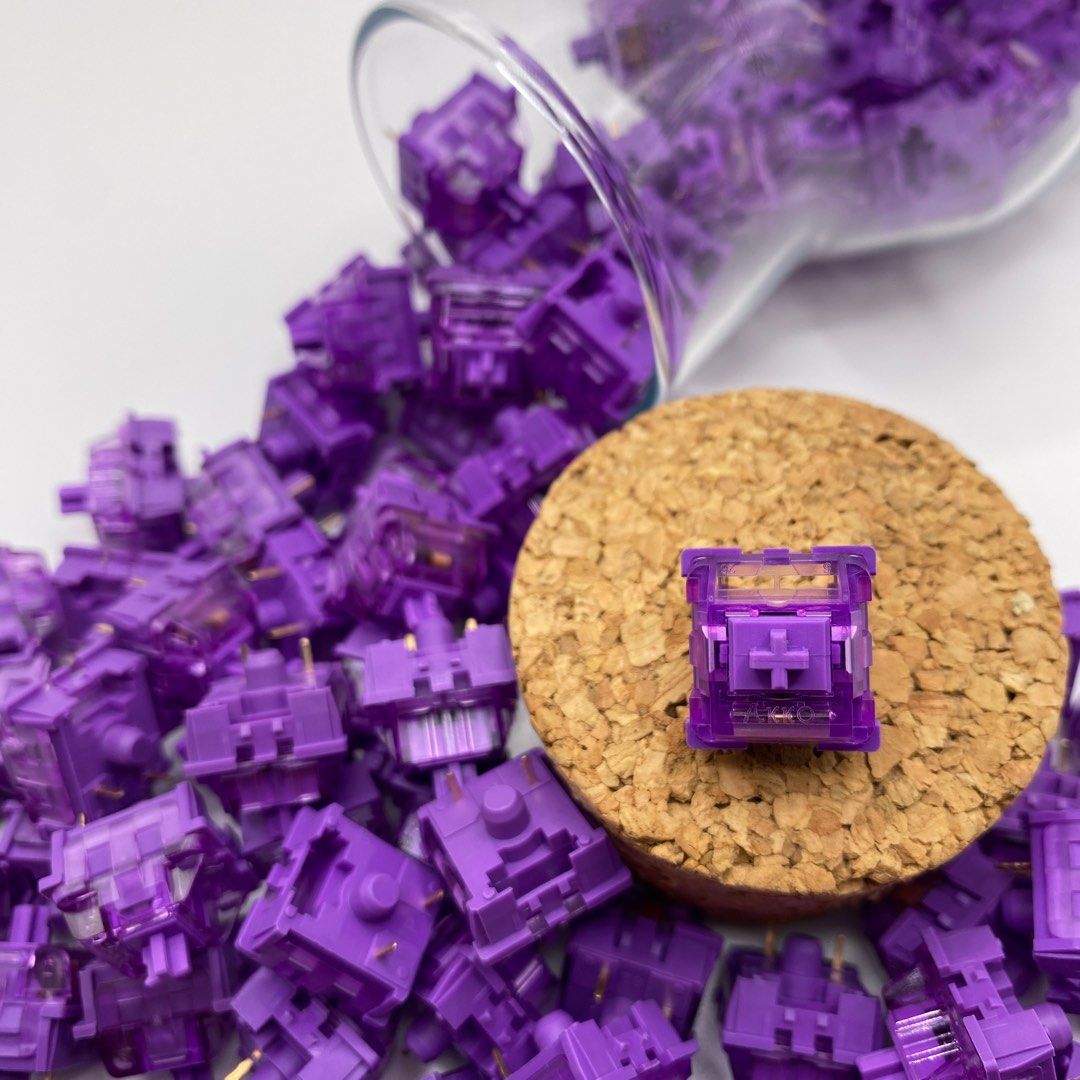 [INSTOCK] AKKO CS Lavender Purple Keyboard Switches, Computers & Tech ...