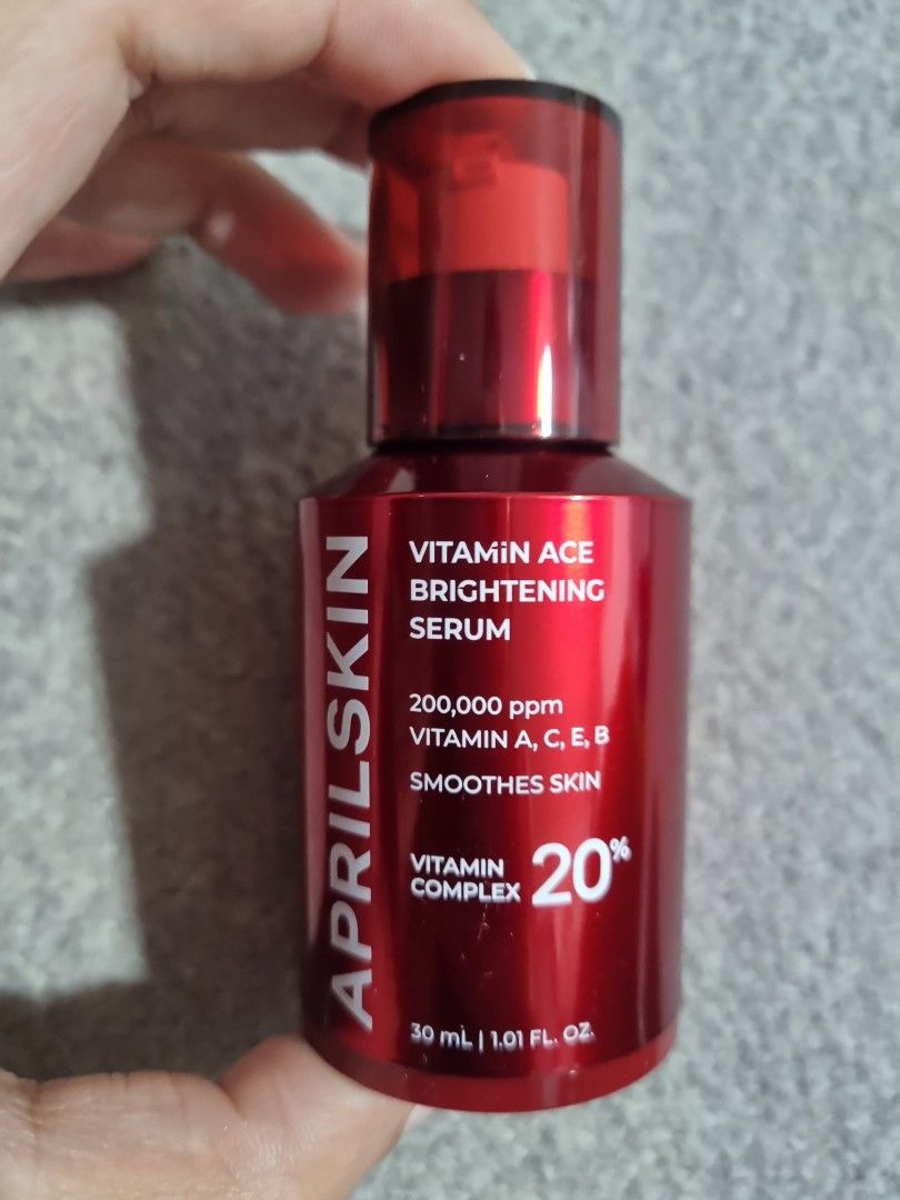 April Skin Vitamin ACE Brightening Serum, Beauty & Personal Care, Face ...