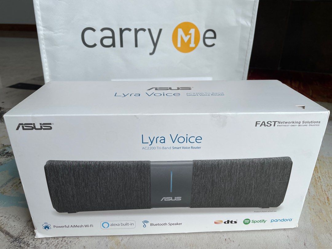 Asus Lyra Voice Home Mesh Wifi System AC2200, Computers & Tech, Parts ...