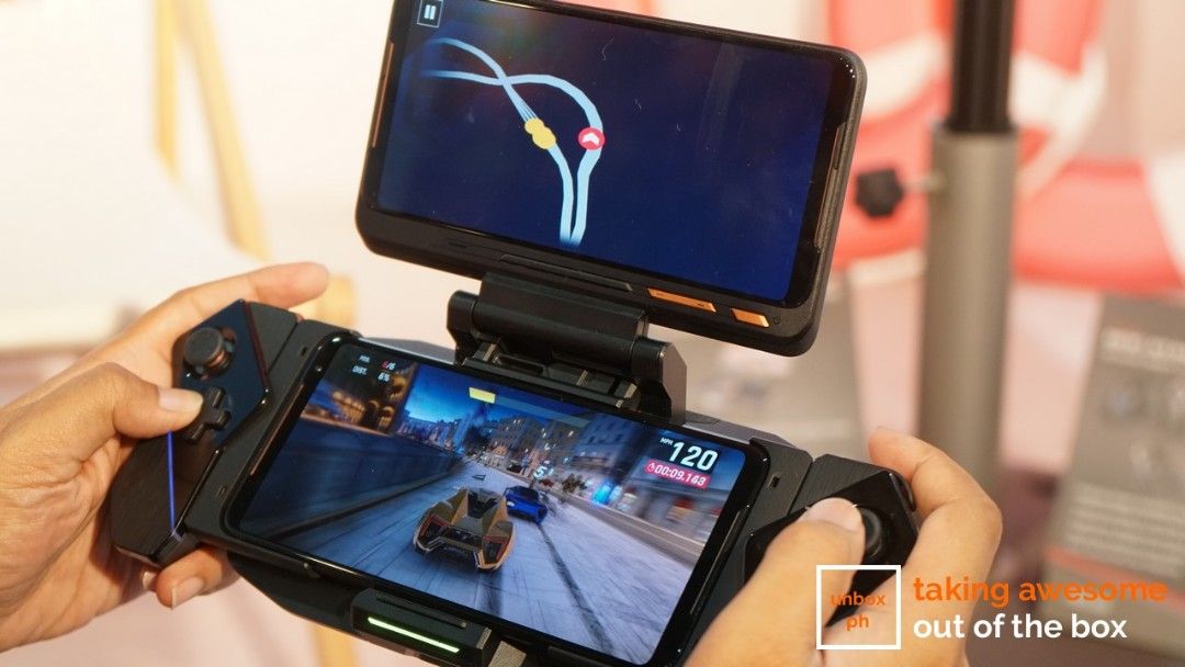 Asus ROG 2 fullbox complete set come with Dual Screen dock set, Mobile ...