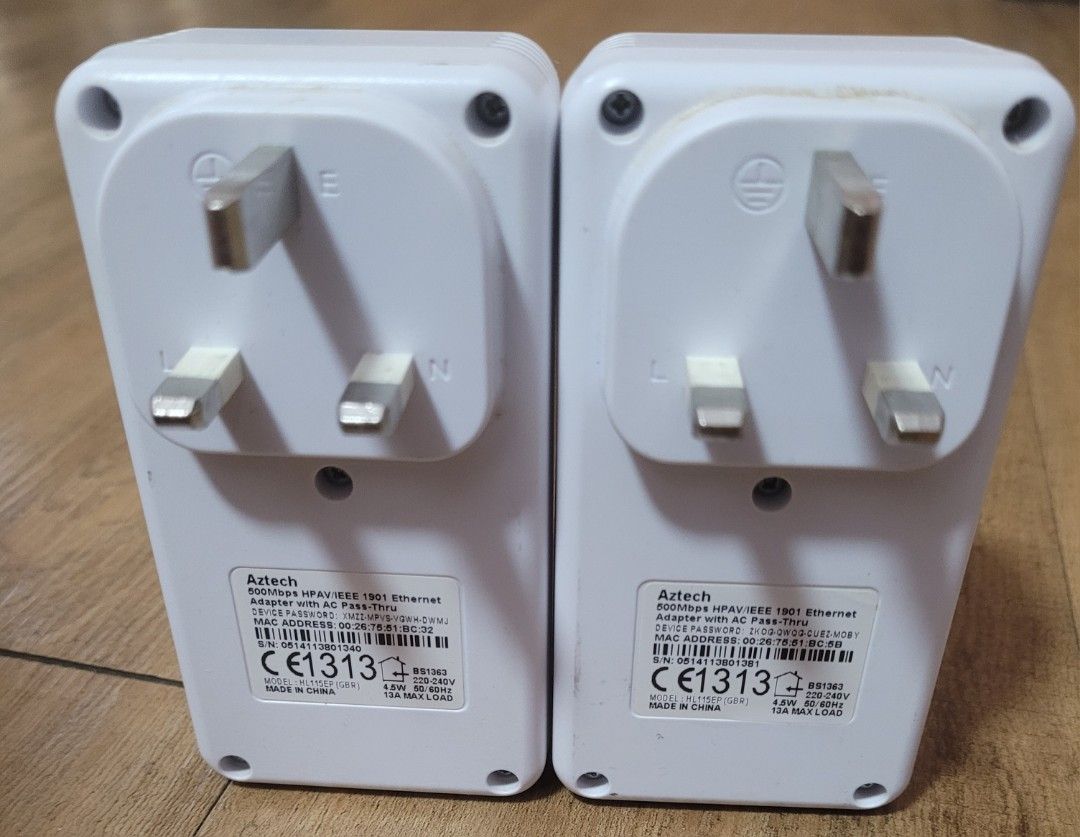 Aztech Homeplug, Computers & Tech, Parts & Accessories, Networking on ...