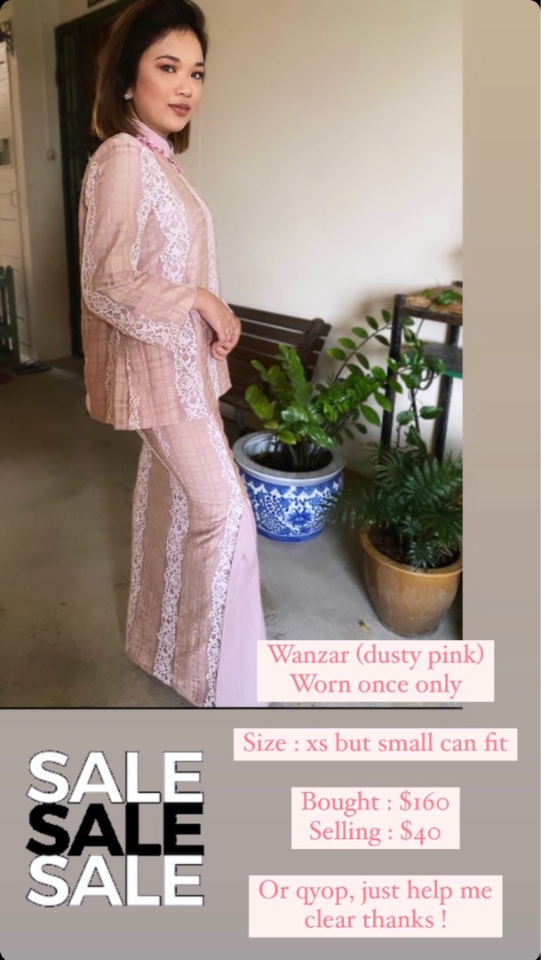 Baju kurung wanzar, Women's Fashion, Muslimah Fashion, Baju Kurung ...