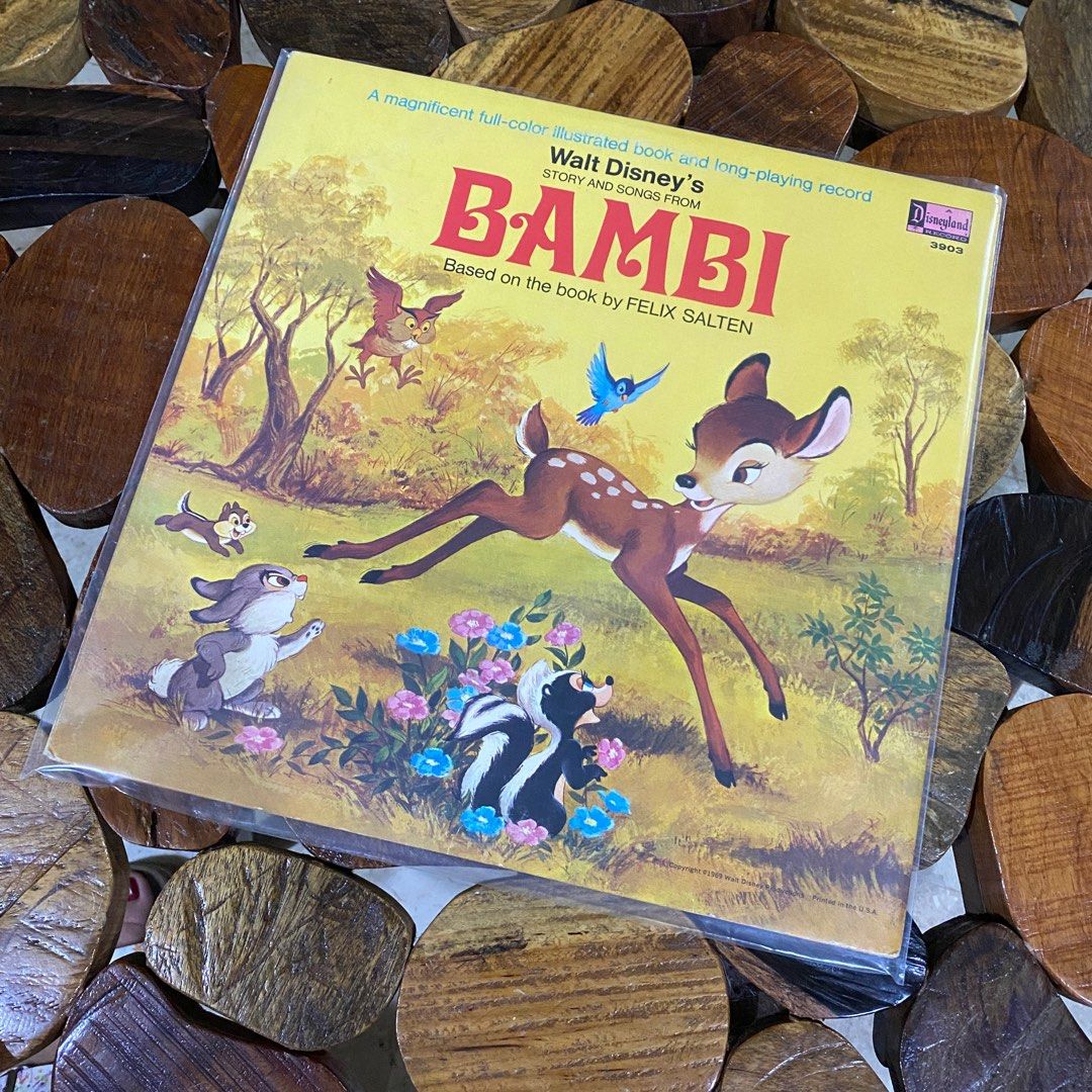 Bambi OST & Storybook on Carousell
