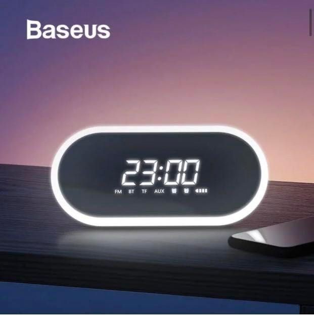 Baseus Wireless Alarm Clock Bluetooth Speaker, TV & Home Appliances ...