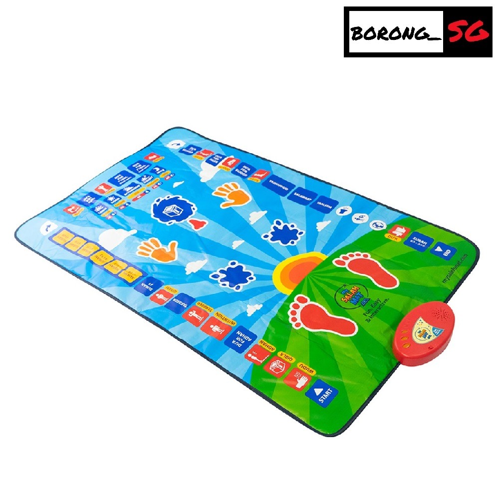 Battery Operated Educational Prayer Mat, Women's Fashion, Muslimah ...