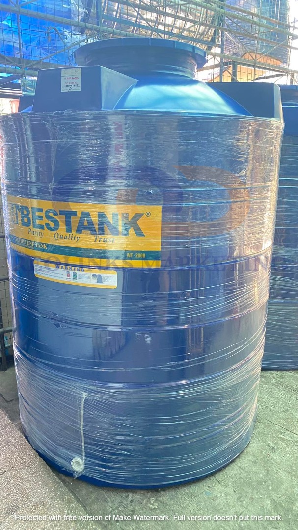 Bestank polyethylene Water Tank 2000 Liters, Commercial & Industrial ...