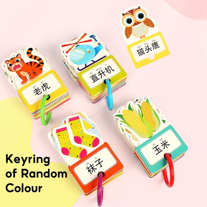 Bilingual Flash Cards Hanyupinyin Flash Cards Chinese Flash Cards Baby ...