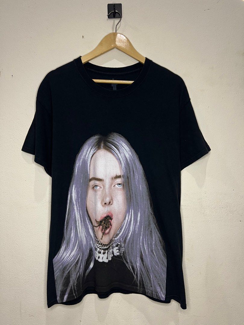Billie elish ori merc, Men's Fashion, Tops & Sets, Tshirts & Polo ...