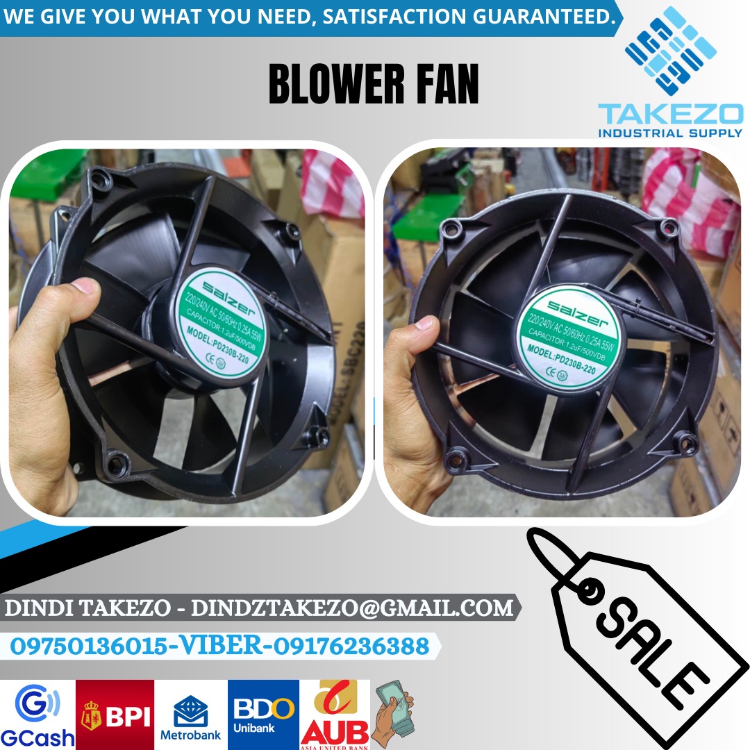 Blower fan, Commercial & Industrial, Industrial Equipment on Carousell