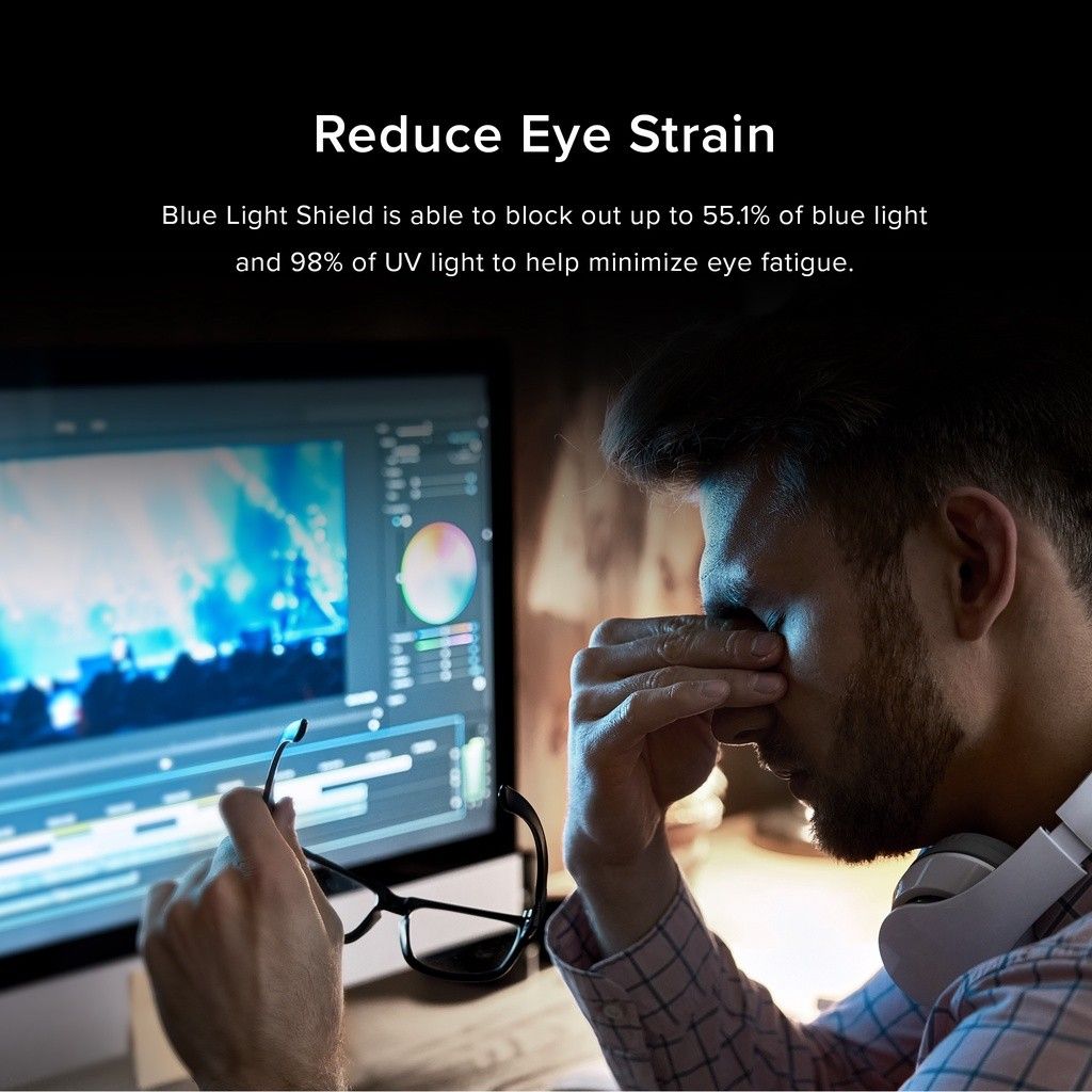 Blue Light Shield for Desktop PC Monitor Display, Computers & Tech ...