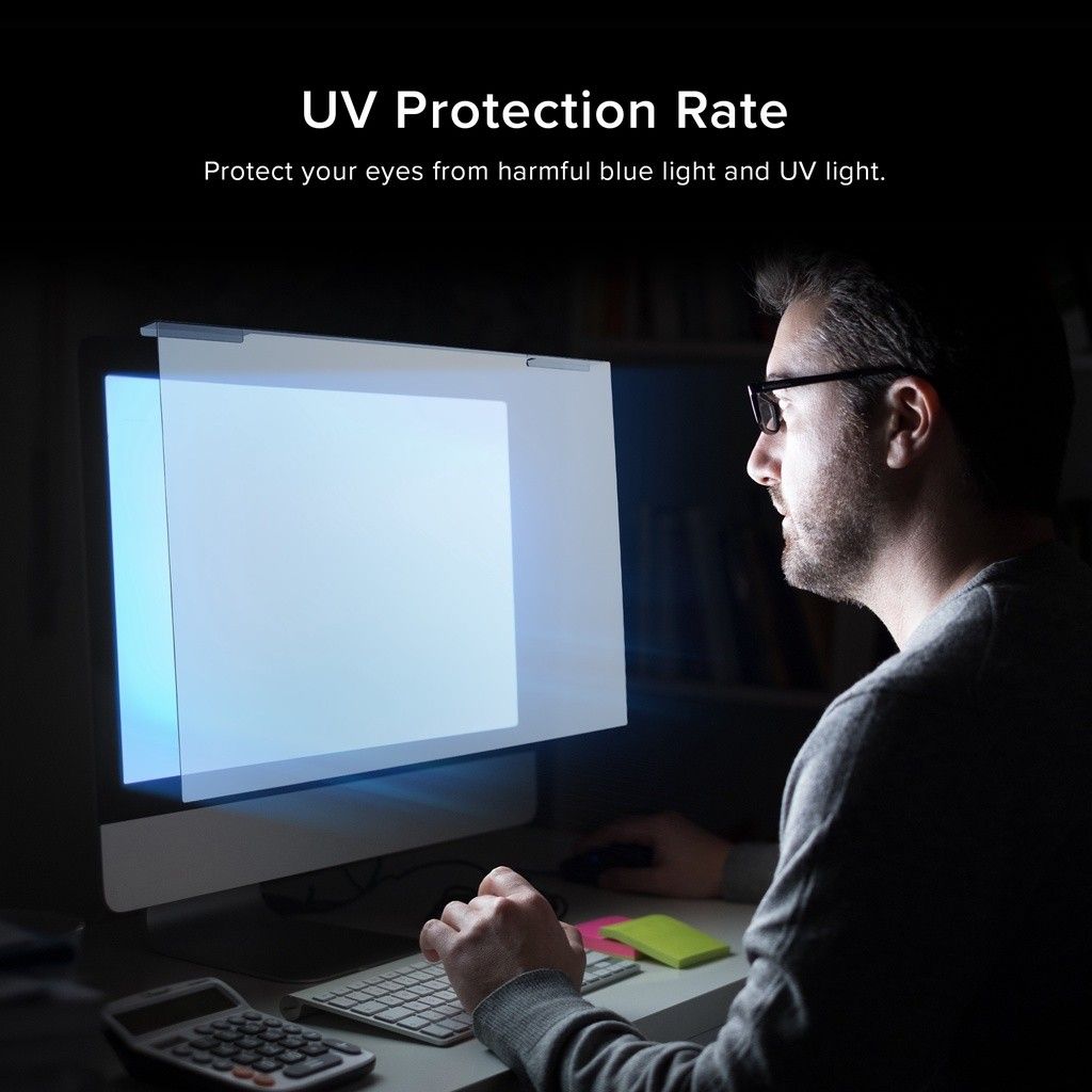 Blue Light Shield for Desktop PC Monitor Display, Computers & Tech ...