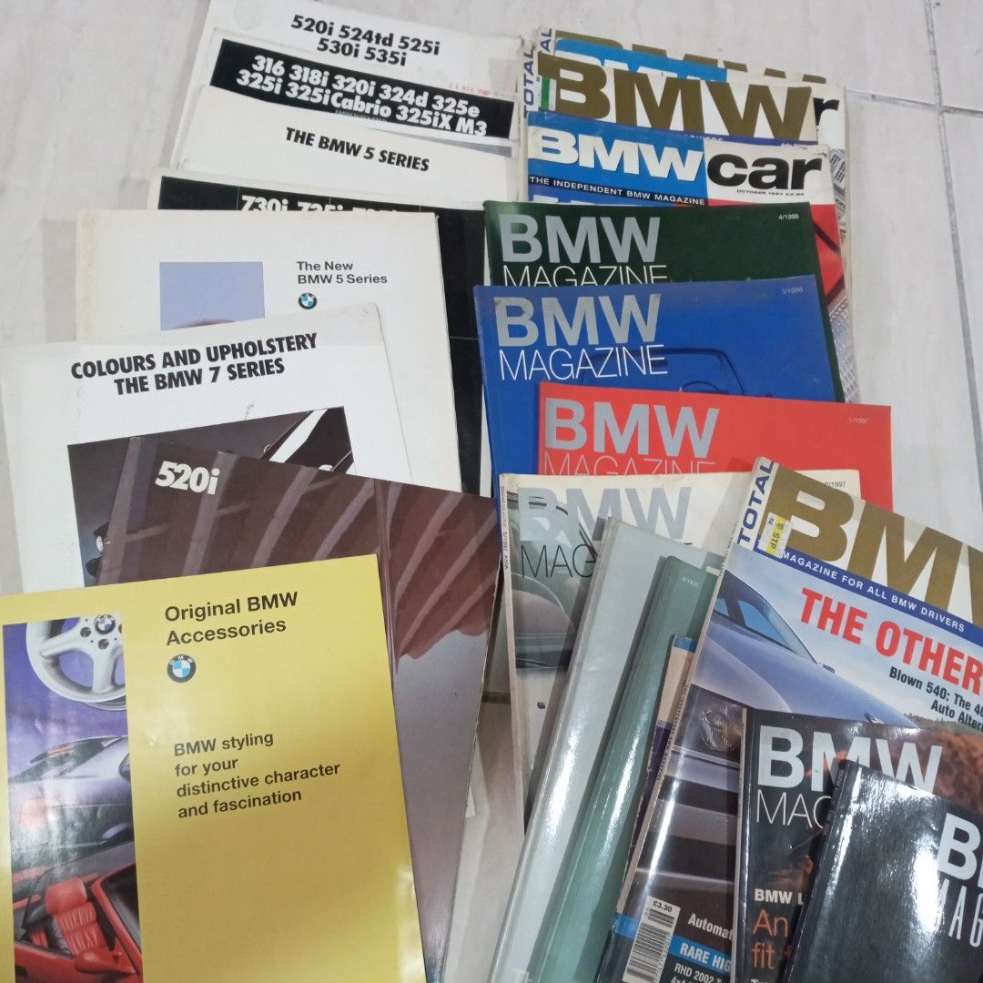 BMW mags n sales leaflets, Hobbies & Toys, Books & Magazines, Magazines ...