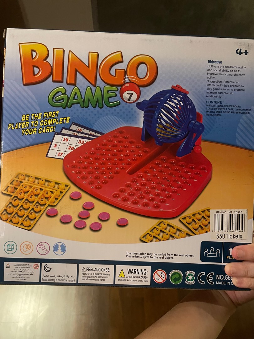 BNIB Bingo Game (Party Game), Hobbies & Toys, Toys & Games on Carousell