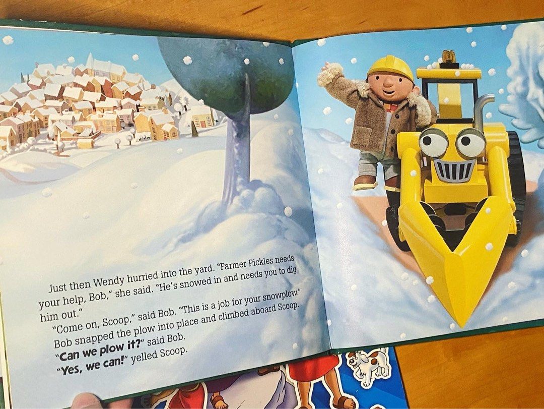 Bob the builder, Super Heroes of the Bible and The christmas story book ...