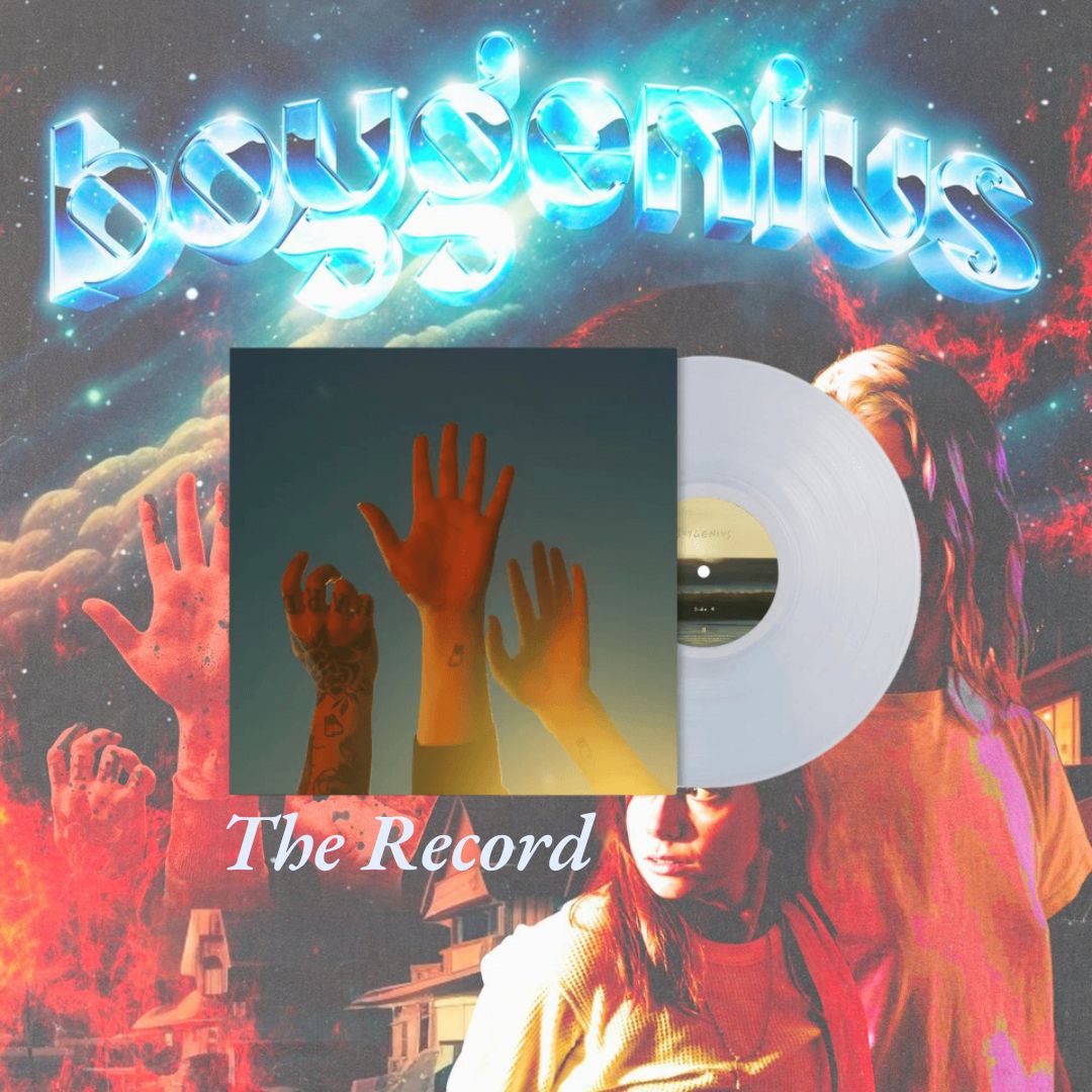 Boygenius - The Record clear vinyl, Hobbies & Toys, Music & Media, Vinyls on Carousell
