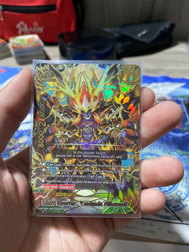 BUDDYFIGHT CARD GAME LIGHT SPECTER, YAMIGEDO MIKAZUCHI, Hobbies & Toys ...