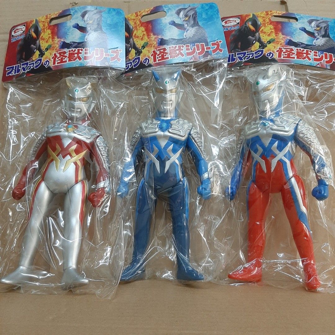 Bullmark Ultraman Zero Strong Corona Zero Luna miracle Soft Vinyl ...